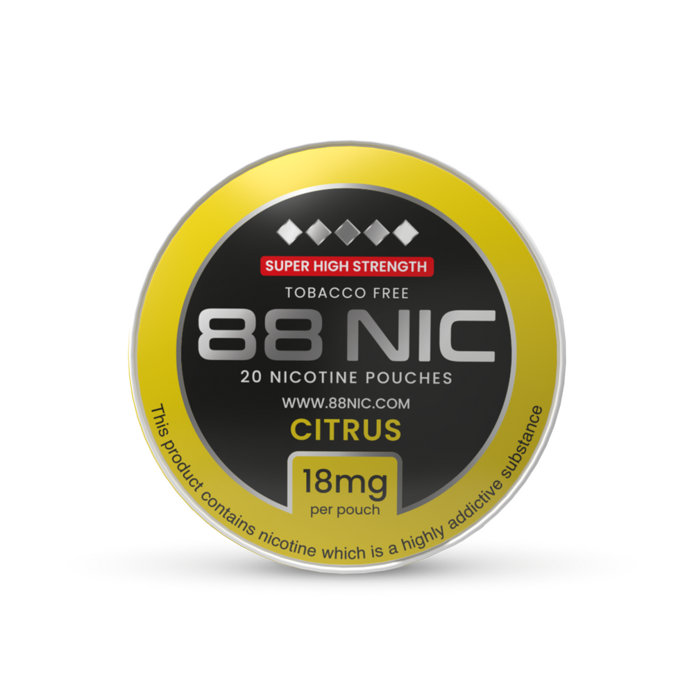 Citrus Nicotine Pouch – 88 Nic Pouches