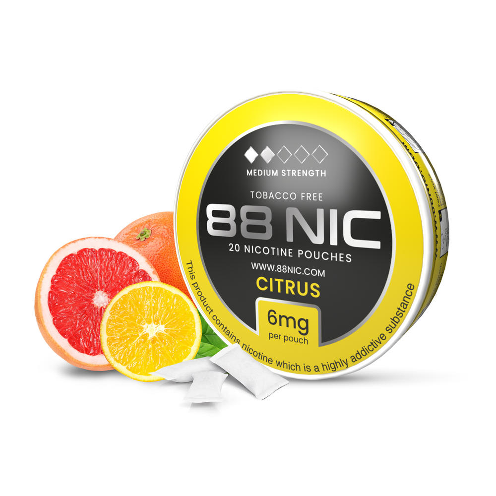 Citrus Nicotine Pouch – 88 Nic Pouches